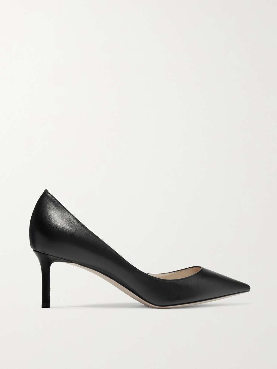 JIMMY CHOO Romy 60 leather pumps | NET-A-PORTER