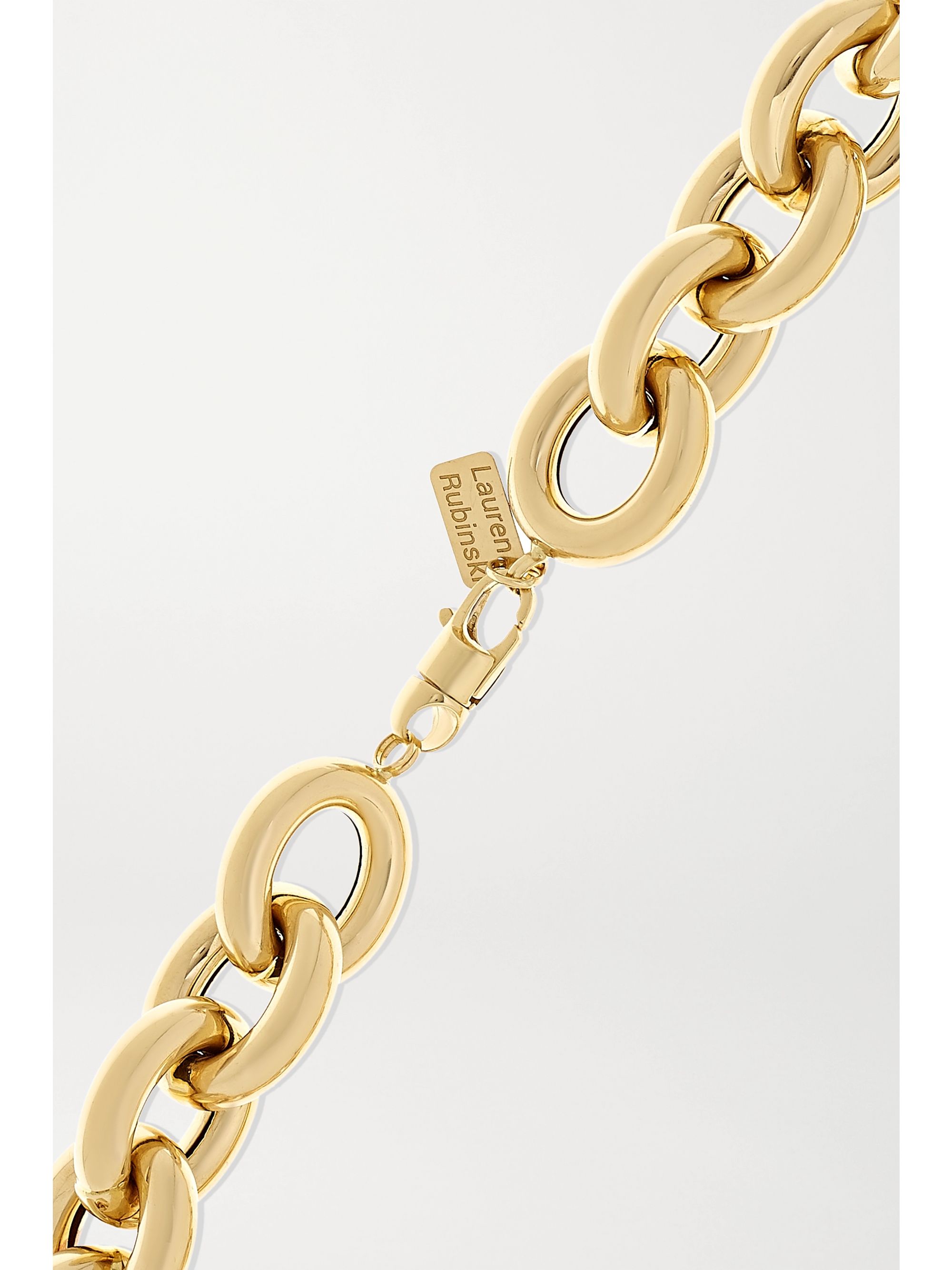 Gold Extra Large 14-karat gold necklace | LAUREN RUBINSKI | NET-A-PORTER