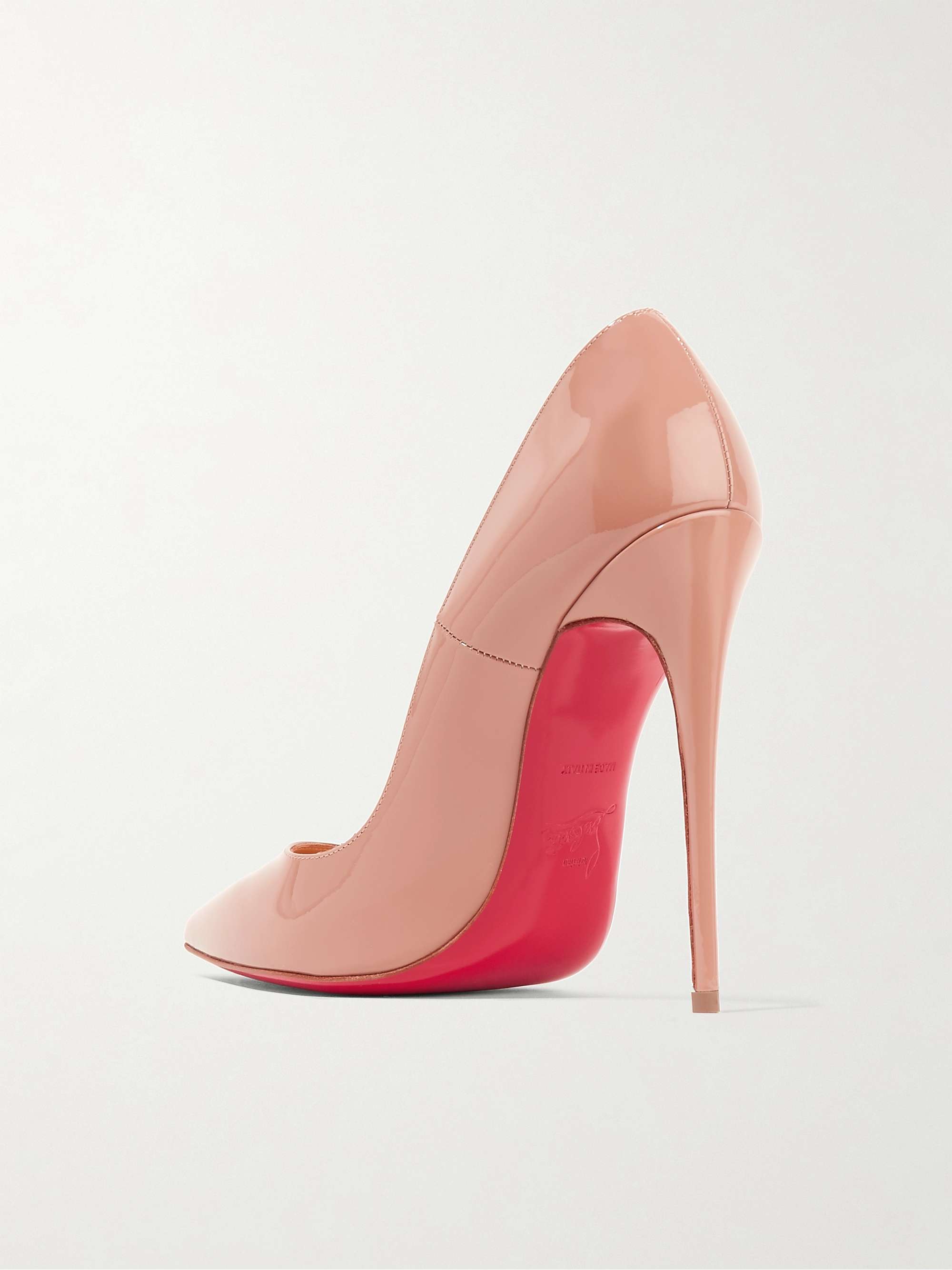CHRISTIAN LOUBOUTIN So Kate 120 patent-leather pumps | NET-A-PORTER