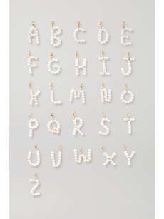 TIMELESS PEARLY Letter gold-tone pearl pendant | NET-A-PORTER