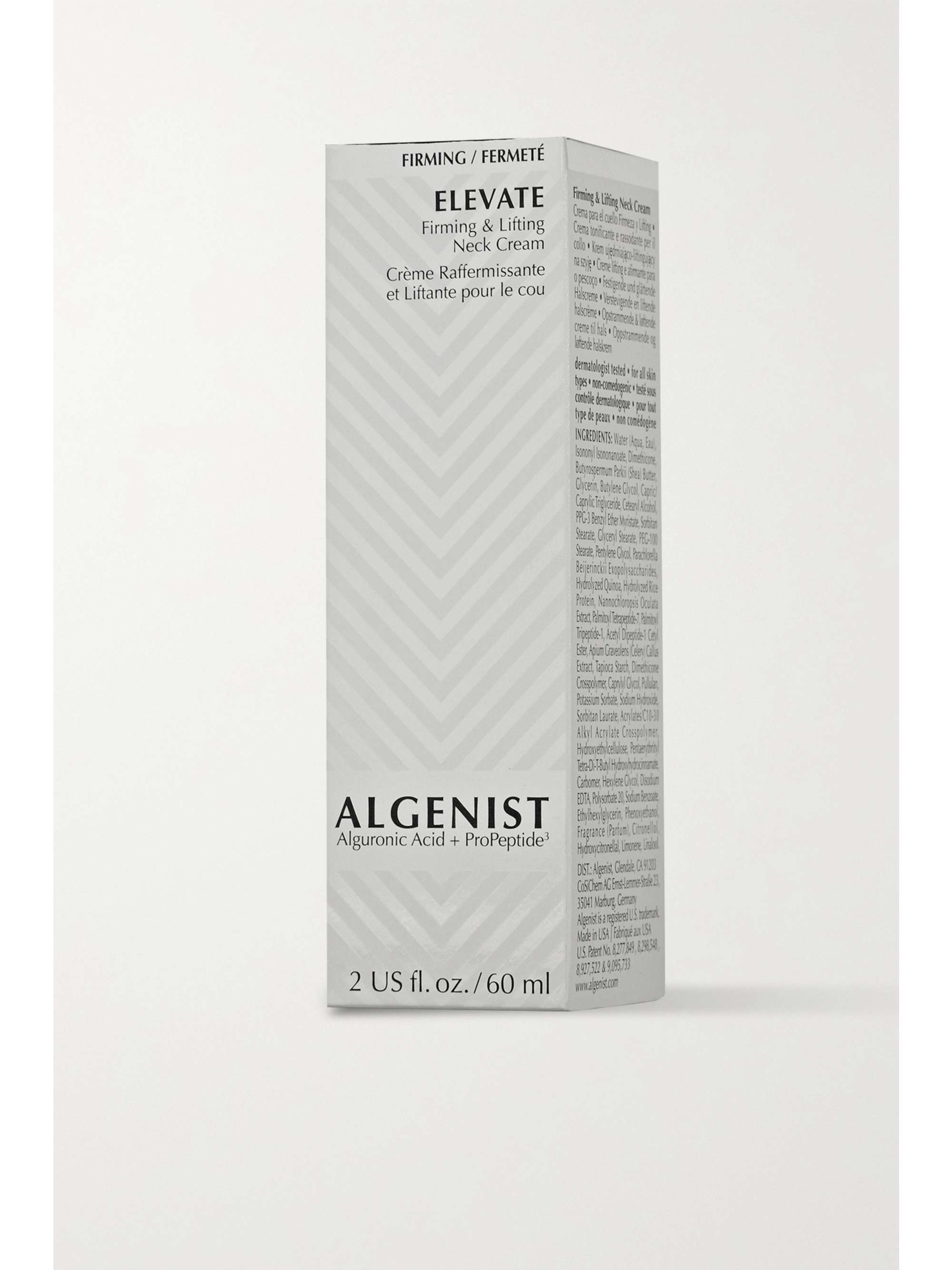 ALGENIST ELEVATE Firming & Lifting Neck Cream, 60ml | NET-A-PORTER