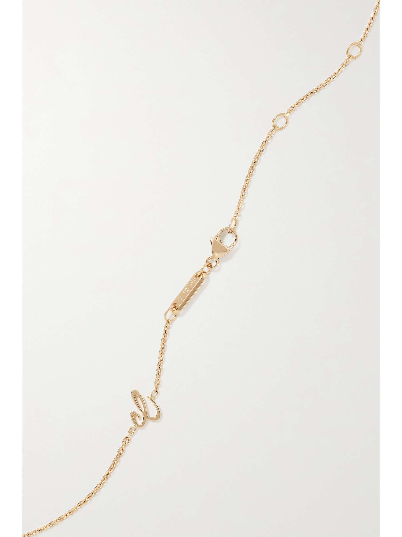 CHOPARD + NET SUSTAIN Happy Diamonds 18-karat gold diamond necklace ...
