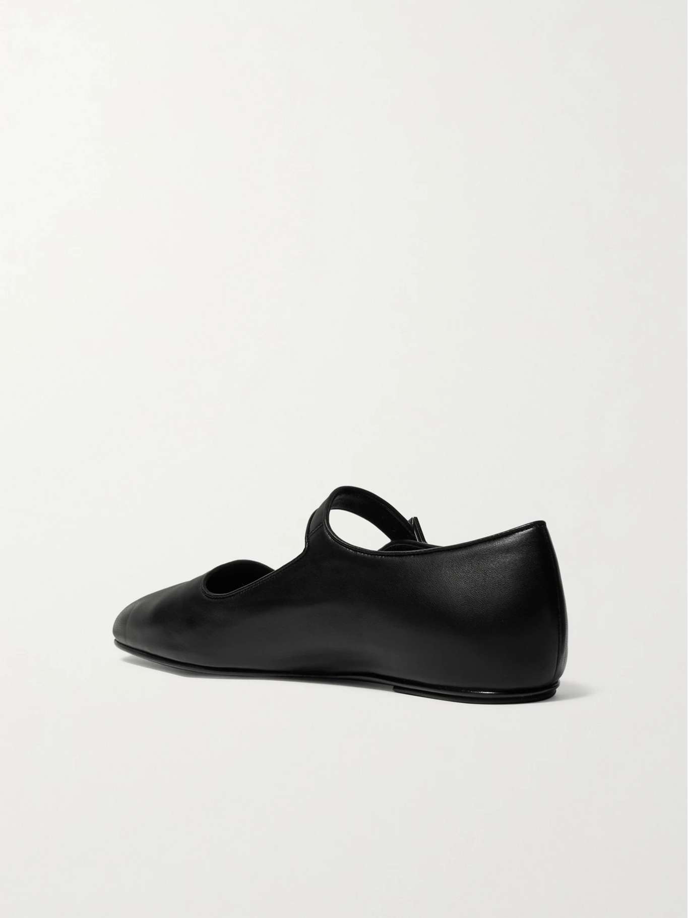 THE ROW Ava leather Mary Jane ballet flats | NET-A-PORTER