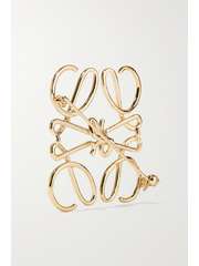 LOEWE Gold-tone brooch | NET-A-PORTER