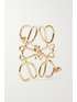LOEWE Gold-tone brooch | NET-A-PORTER