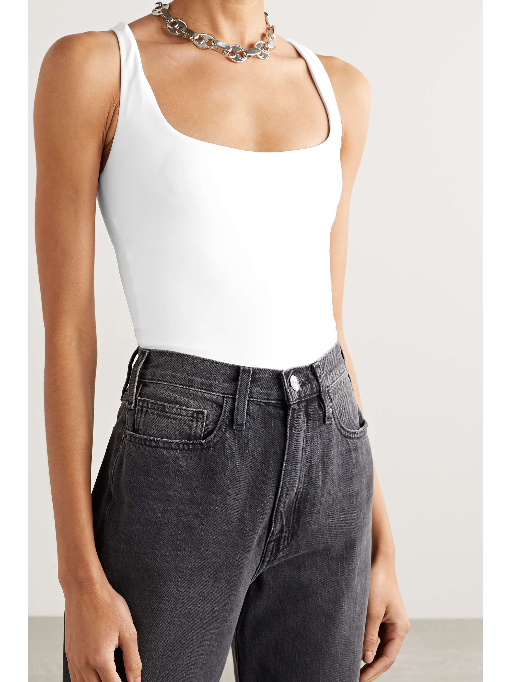 ALIX NYC Mott stretch-jersey thong bodysuit | NET-A-PORTER