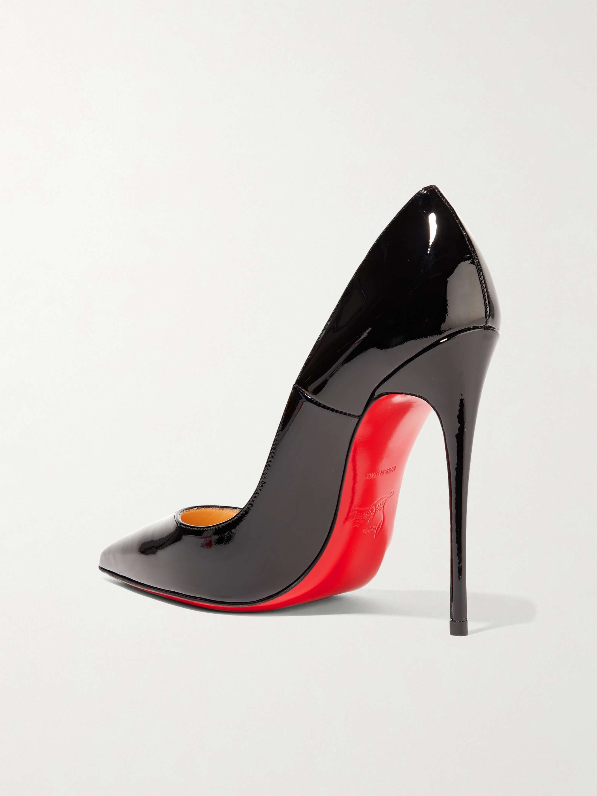 CHRISTIAN LOUBOUTIN So Kate 120 patent-leather pumps | NET-A-PORTER
