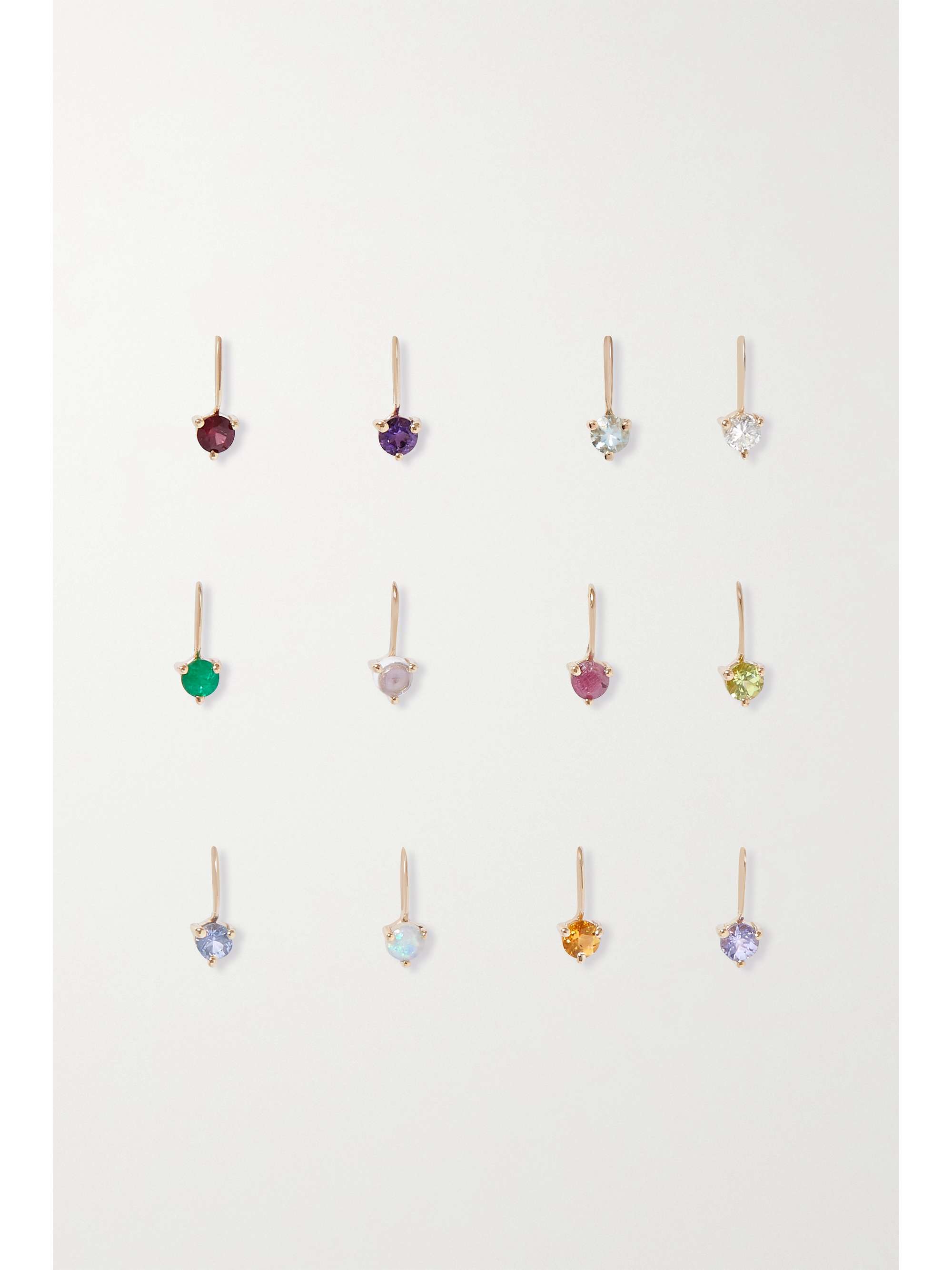 WWAKE Origin July recycled gold ruby pendant | NET-A-PORTER