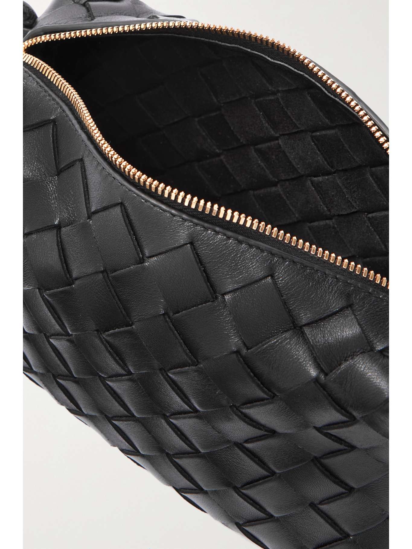 BOTTEGA VENETA Loop mini intrecciato leather shoulder bag | NET-A-PORTER