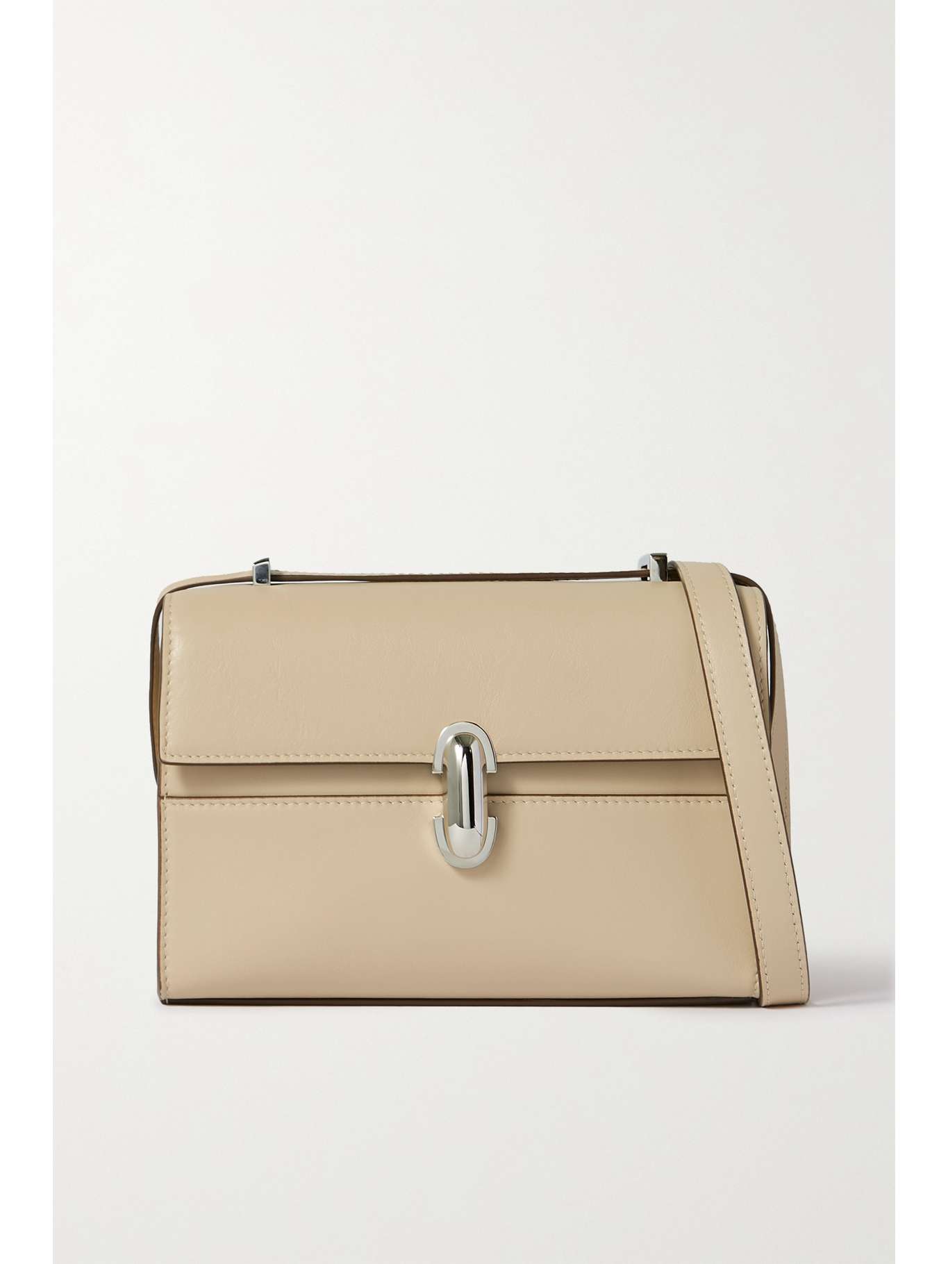 SAVETTE Symmetry 19 leather shoulder bag | NET-A-PORTER