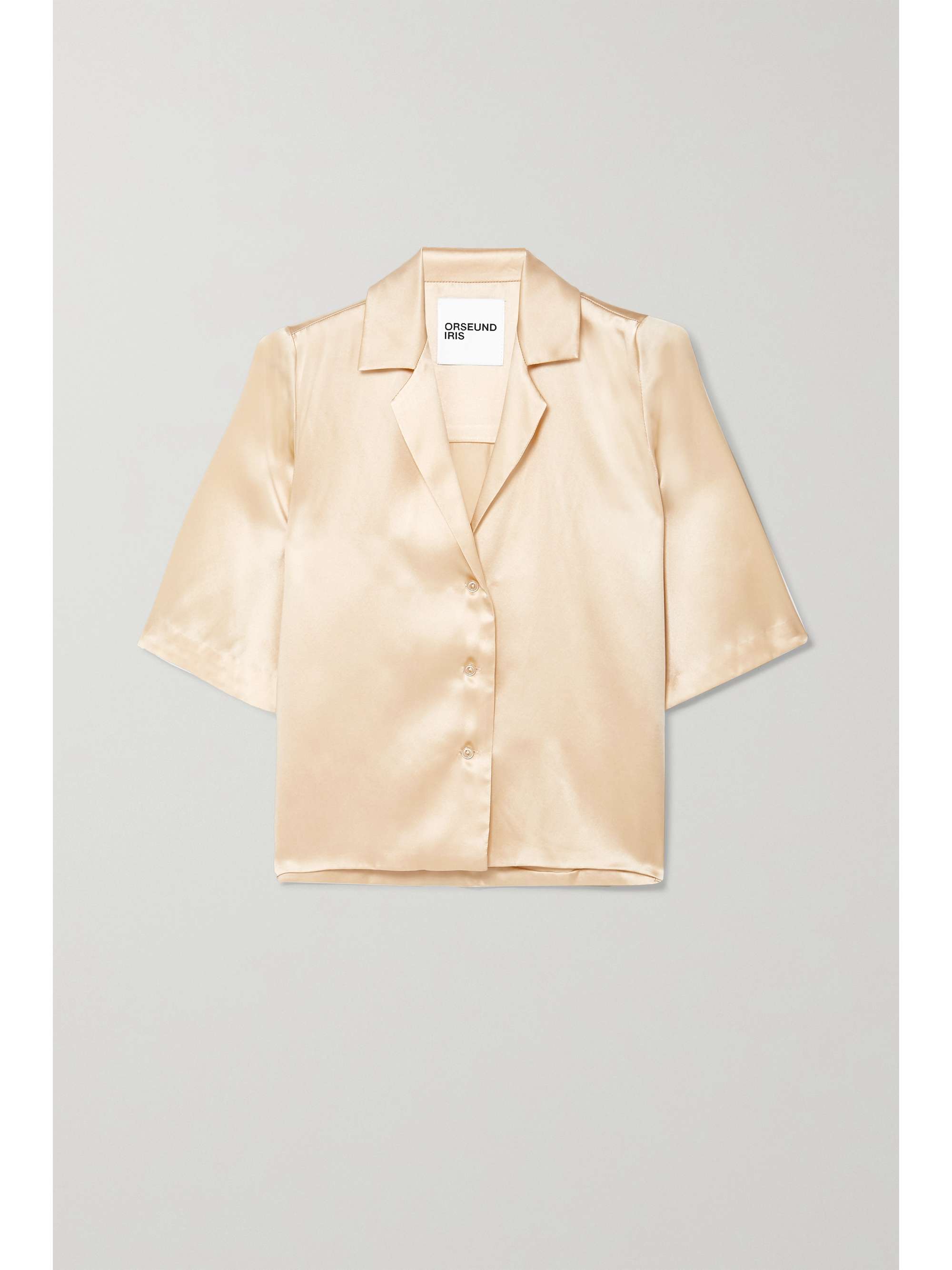 Cream Le Funk silk-satin shirt | ORSEUND IRIS | NET-A-PORTER