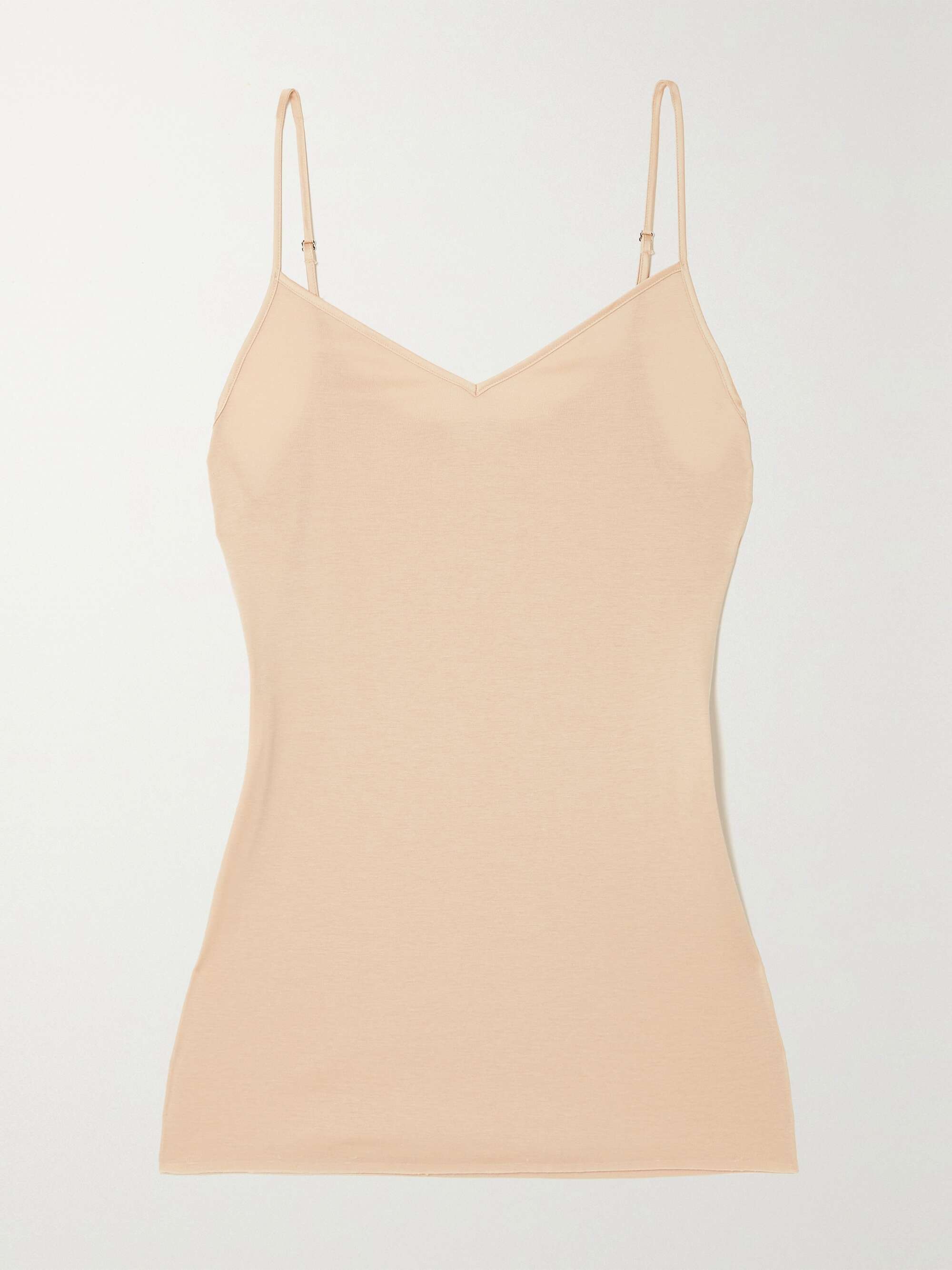 Never Pay Full Price for Satin-trimmed Mercerized Cotton Camisole