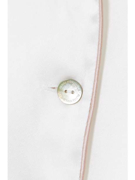 OLIVIA VON HALLE Coco silk-satin pajama set | NET-A-PORTER