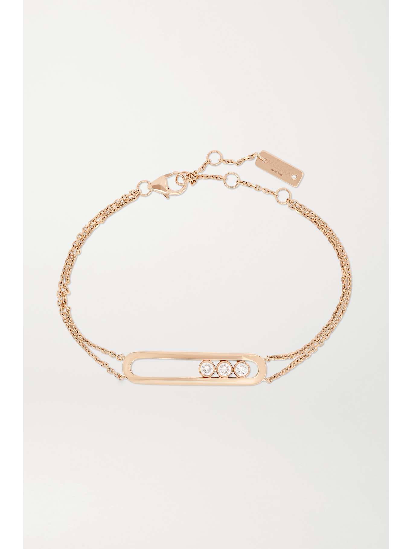 MESSIKA Move Classique 18-karat rose gold diamond bracelet | NET-A-PORTER
