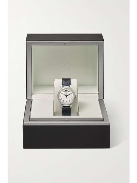 IWC SCHAFFHAUSEN Da Vinci Automatic Moon Phase 36mm stainless steel and ...