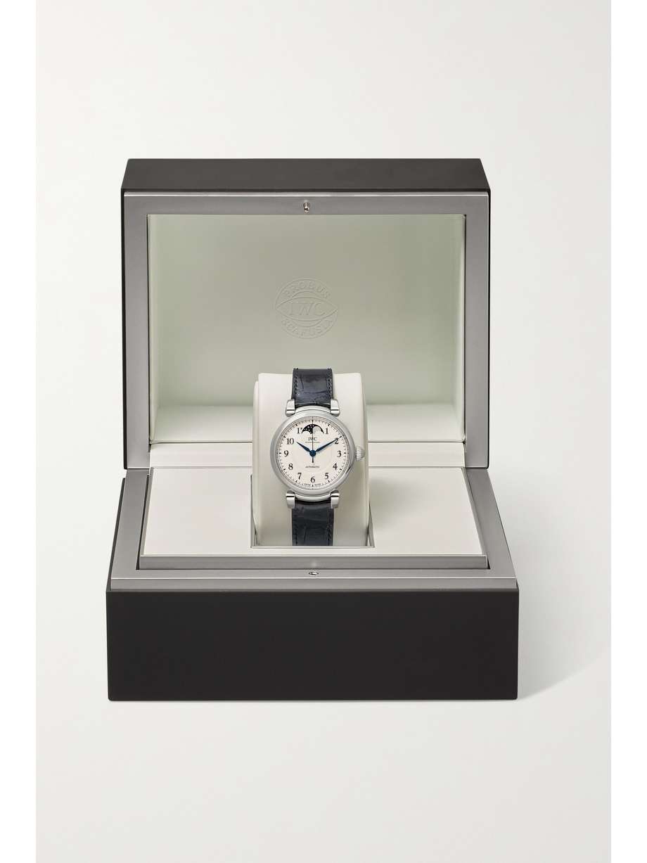 IWC SCHAFFHAUSEN Da Vinci Automatic Moon Phase 36mm stainless steel and ...