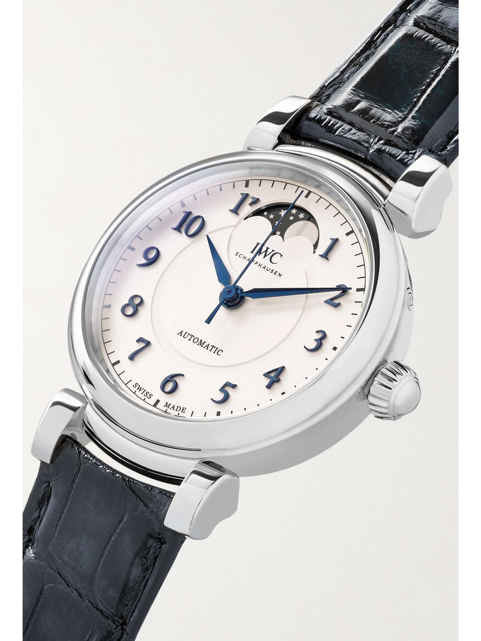 IWC SCHAFFHAUSEN Da Vinci Automatic Moon Phase 36mm stainless steel and ...