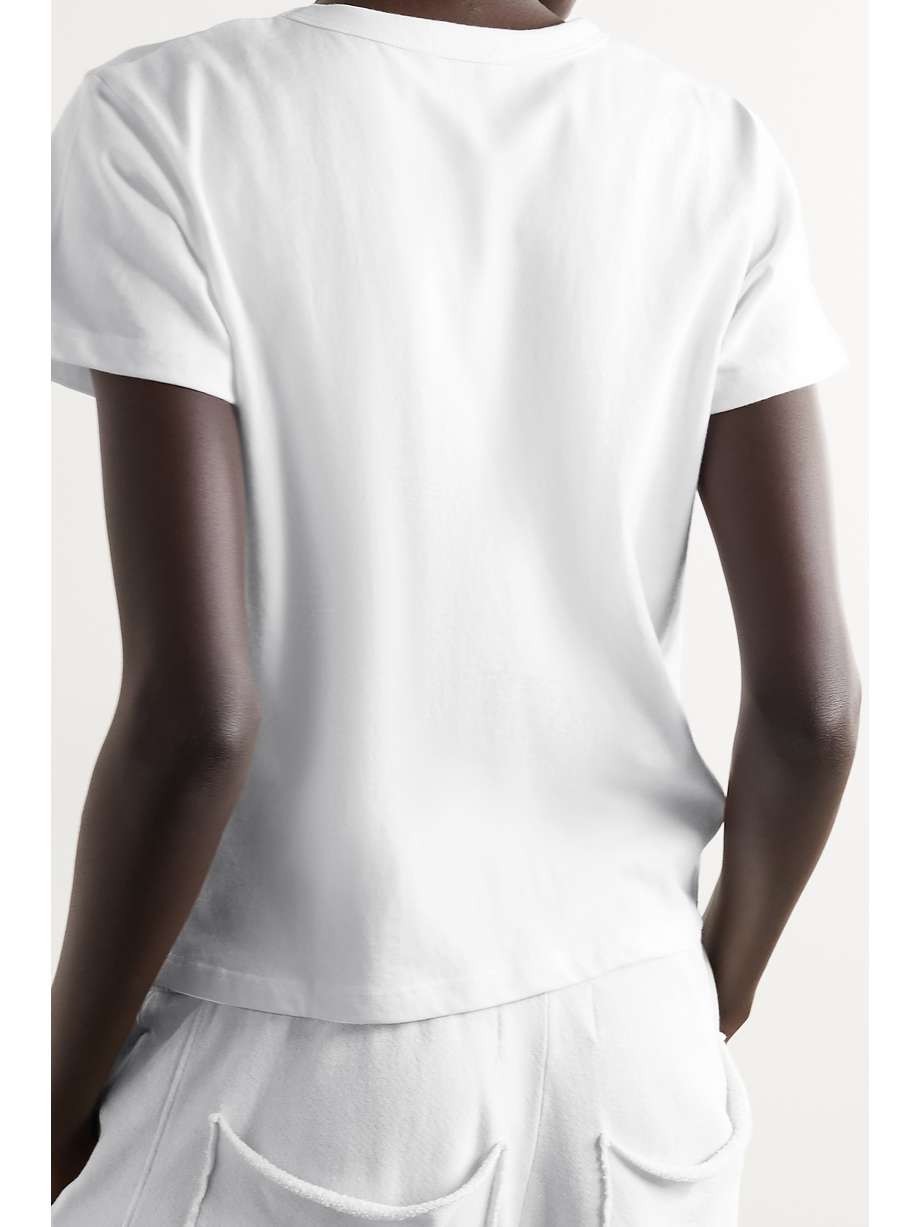LESET Margo cotton-jersey T-shirt | NET-A-PORTER