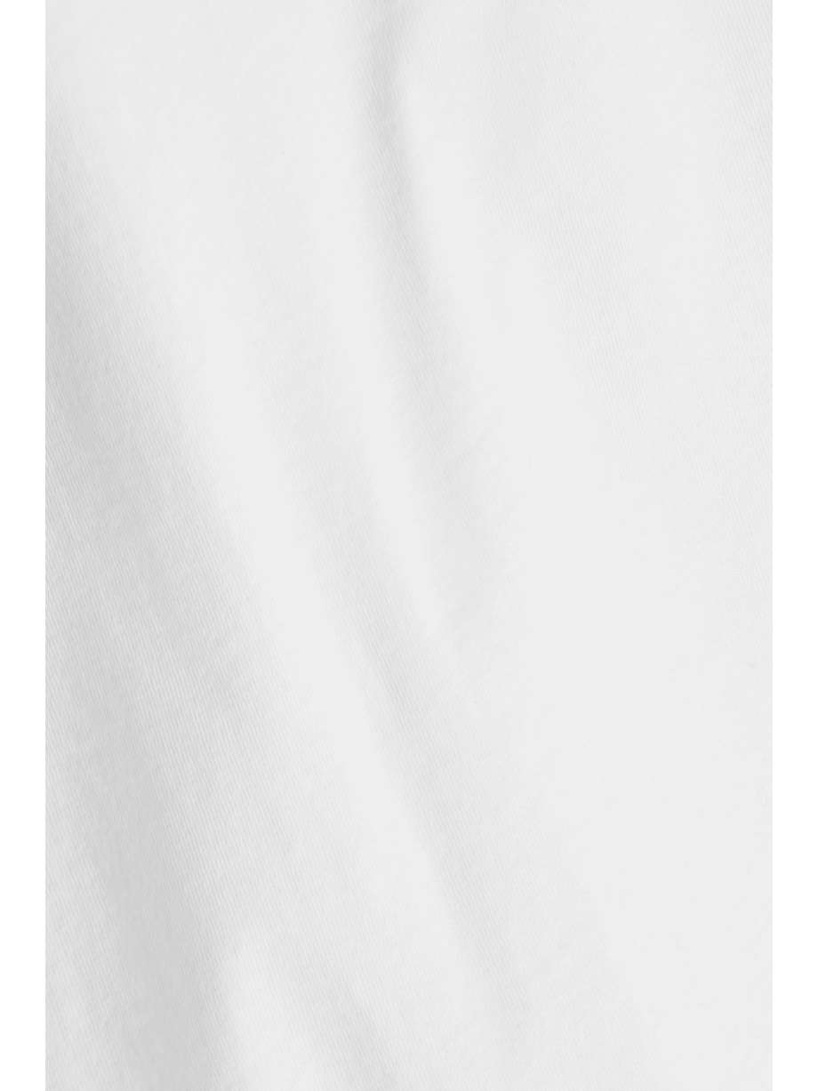White Margo cotton-jersey T-shirt | LESET | NET-A-PORTER