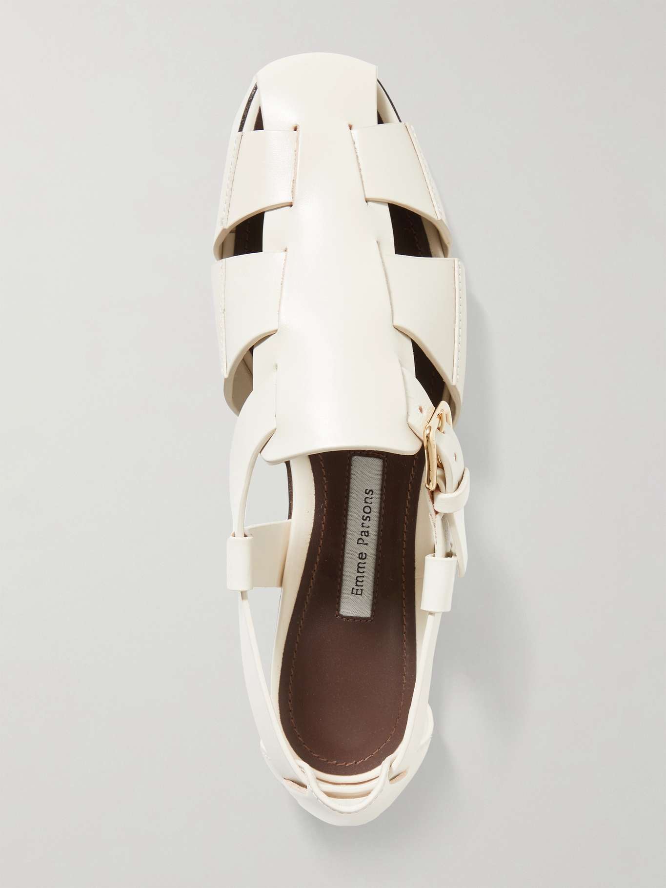 EMME PARSONS Ernest leather sandals | NET-A-PORTER