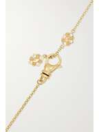 BUCCELLATI Opera Tulle 18-karat gold enamel necklace | NET-A-PORTER