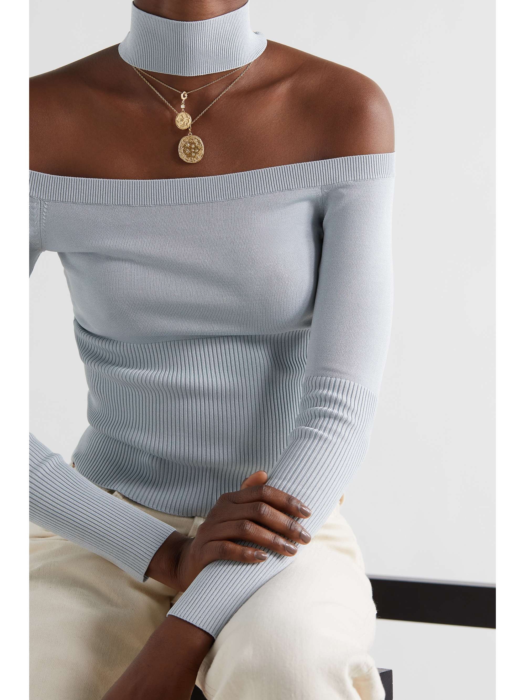 AZLEE Zodiac 18-karat gold diamond necklace | NET-A-PORTER