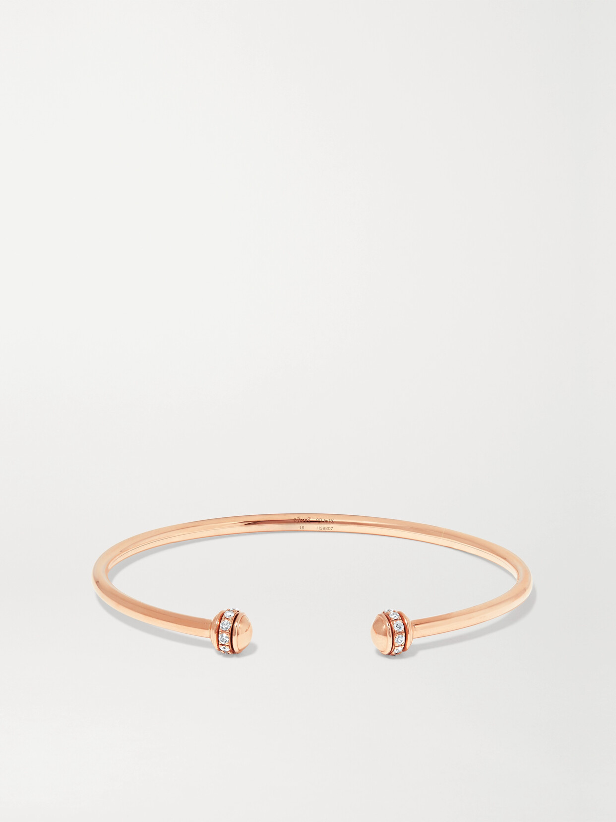 Piaget Possession 18-karat Rose Gold Diamond Cuff | ModeSens