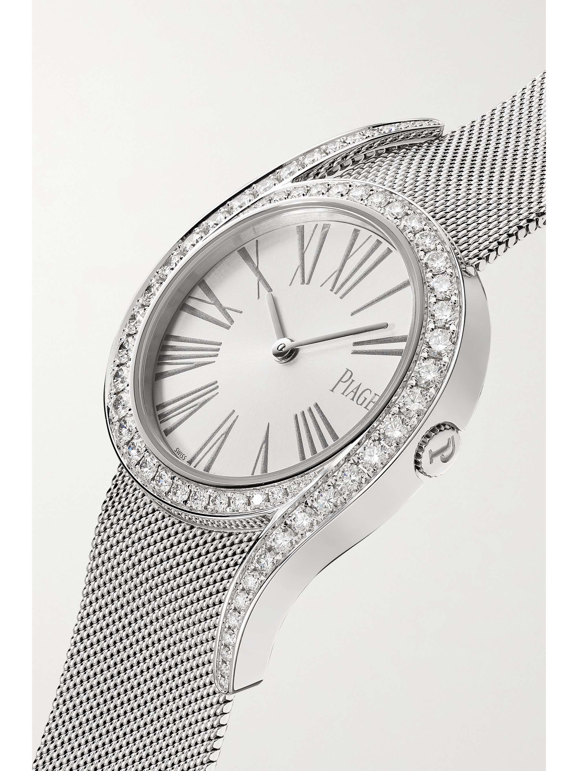 PIAGET Limelight Gala 32mm 18-karat white gold and diamond watch | NET ...