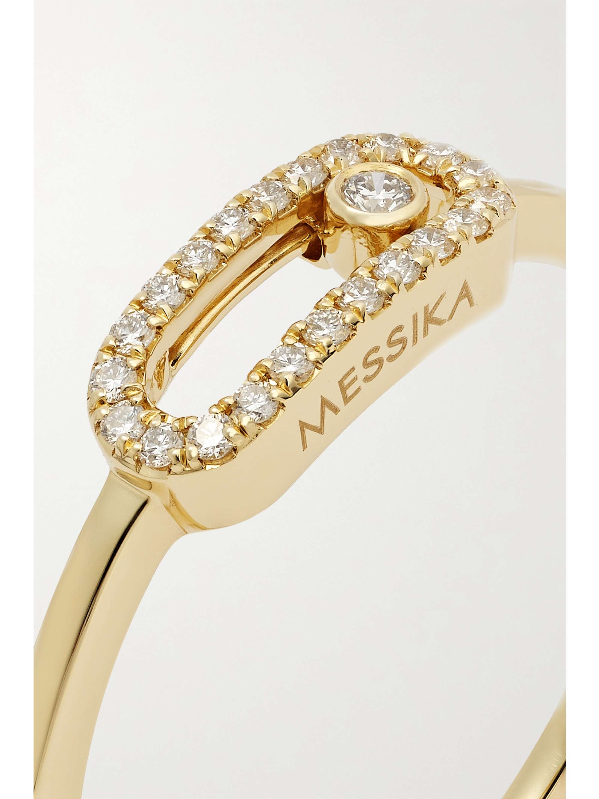 MESSIKA Move Uno 18-karat gold diamond ring | NET-A-PORTER