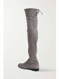 STUART WEITZMAN Lowland suede over-the-knee boots | NET-A-PORTER US