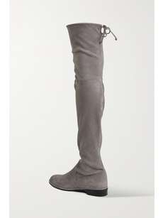 STUART WEITZMAN Lowland suede over-the-knee boots | NET-A-PORTER US