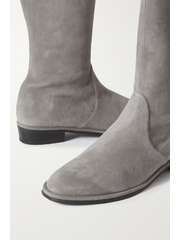 STUART WEITZMAN Lowland suede over-the-knee boots | NET-A-PORTER US