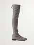 STUART WEITZMAN Lowland suede over-the-knee boots | NET-A-PORTER