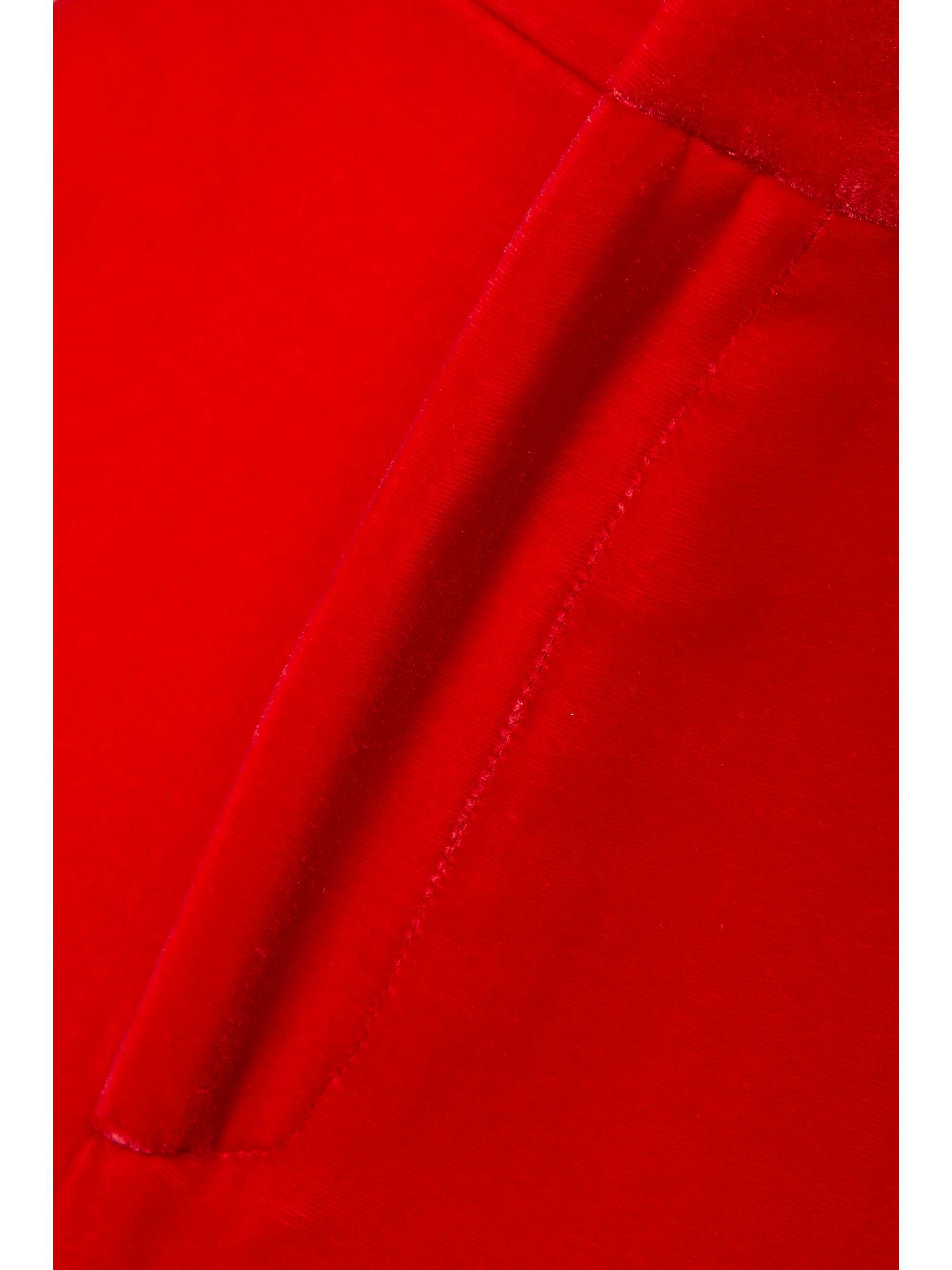 Red Velvet wide-leg pants | LES RÊVERIES | NET-A-PORTER