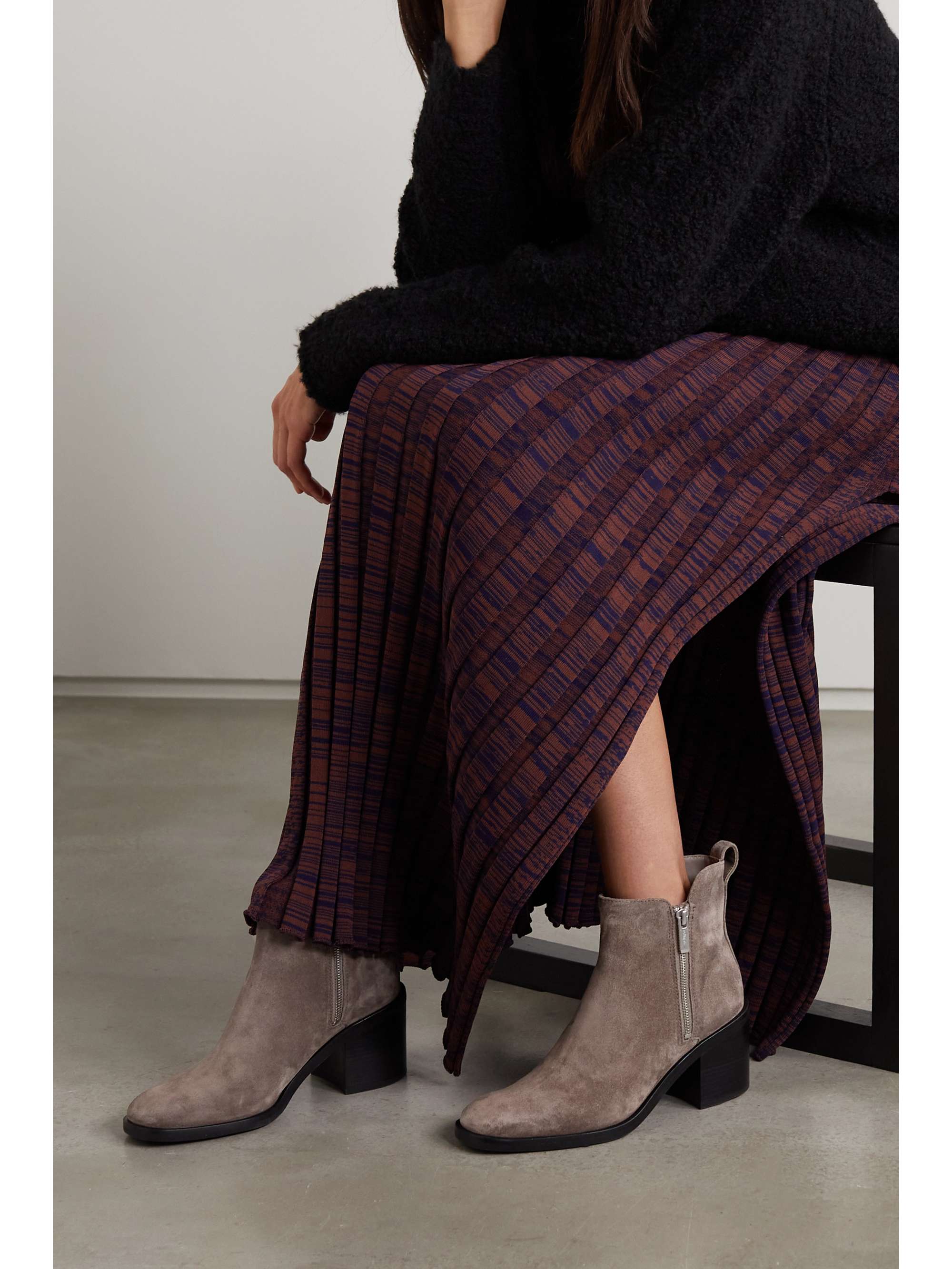 3.1 Phillip Lim Alexa Booties leather ankle boots carlinecole.com