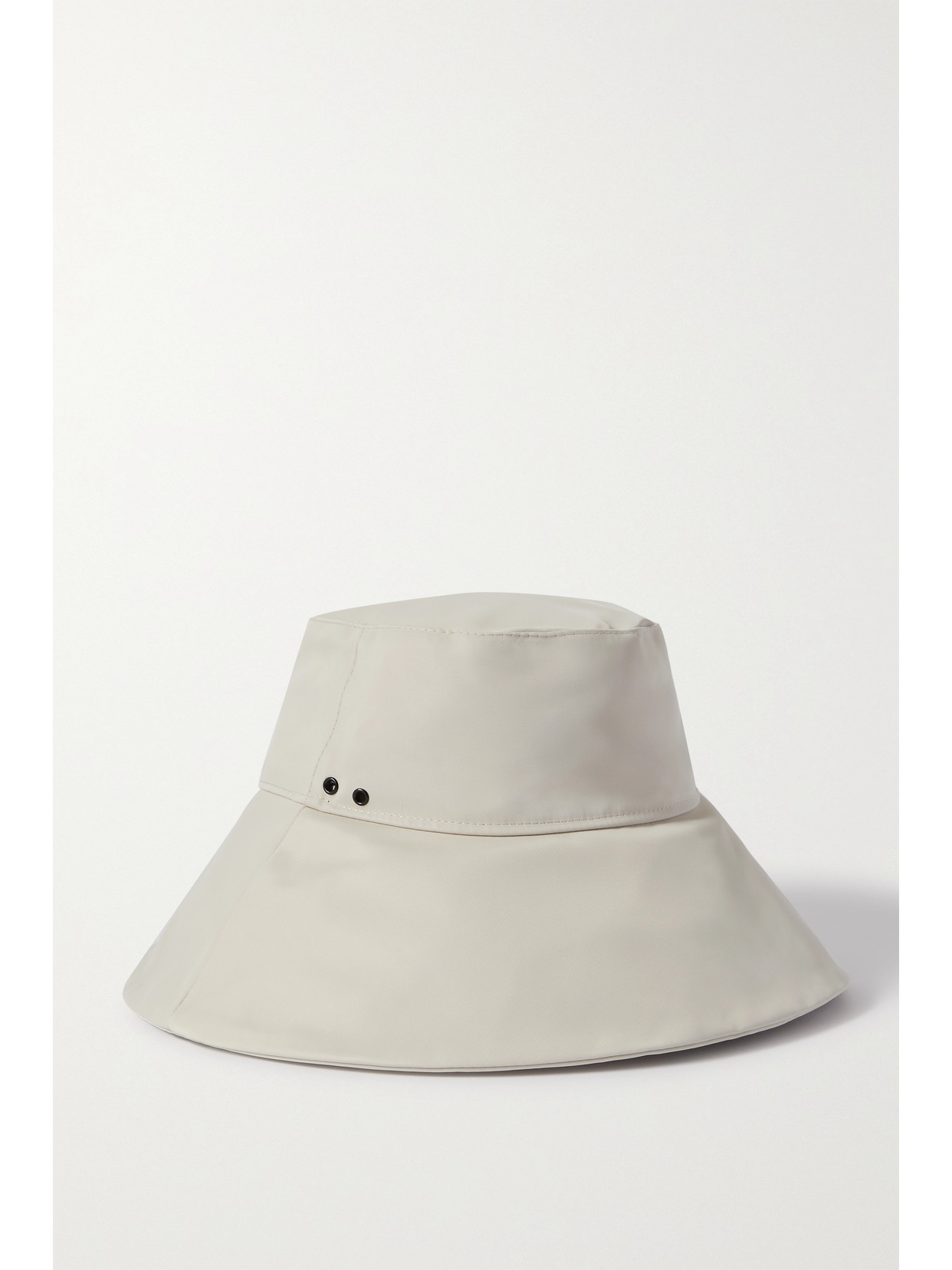 Max Mara Fulmine Cream Nylon Bucket Hat In Beige | ModeSens