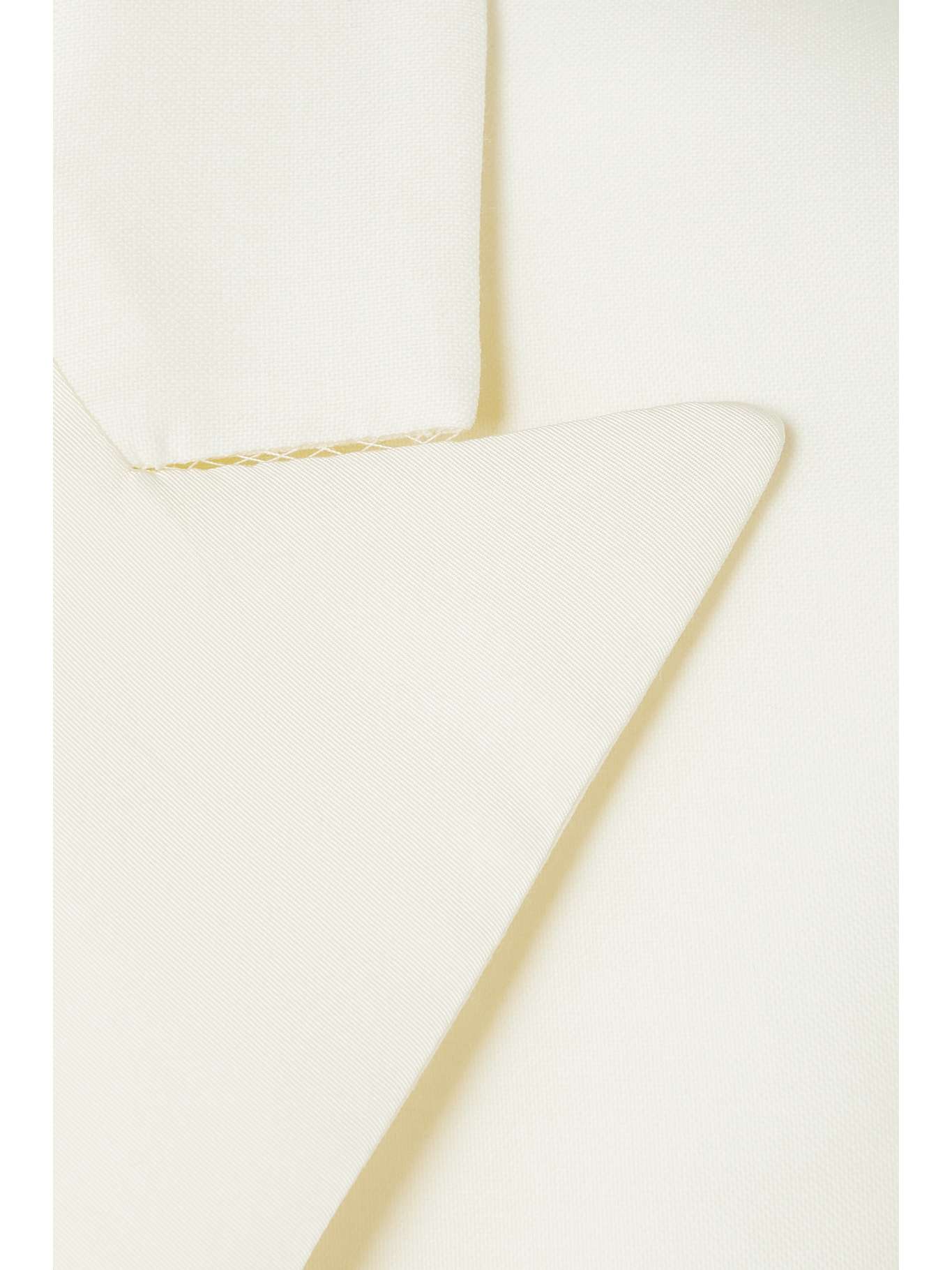 BLAZÉ MILANO First Class Charmer double-breasted silk-trimmed wool ...