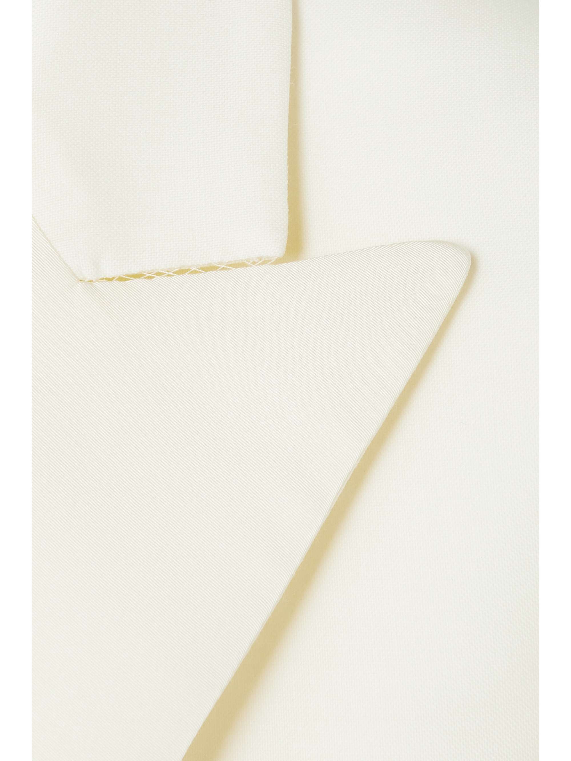 BLAZÉ MILANO First Class Charmer double-breasted silk-trimmed wool ...