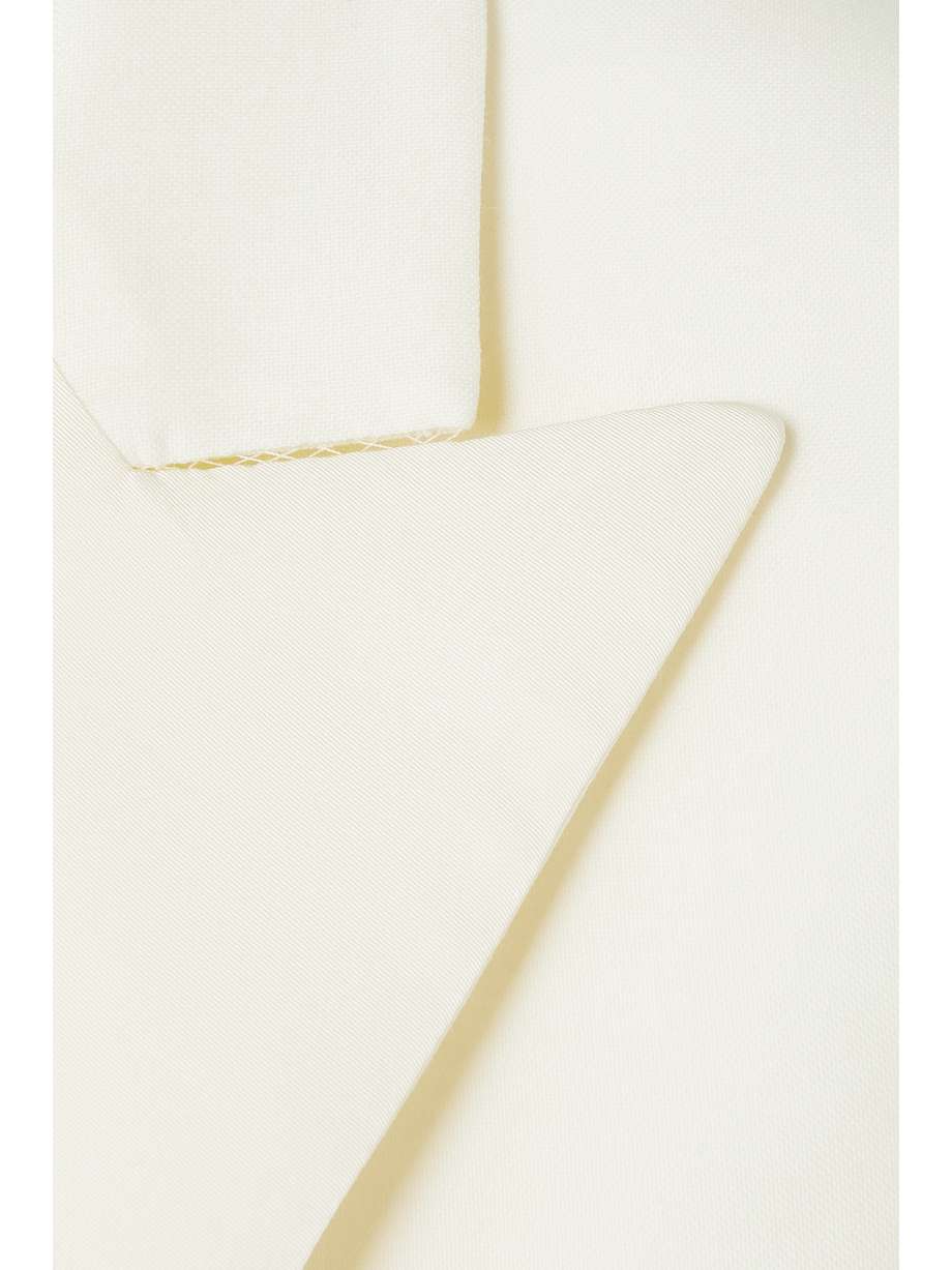 BLAZÉ MILANO First Class Charmer double-breasted silk-trimmed wool ...