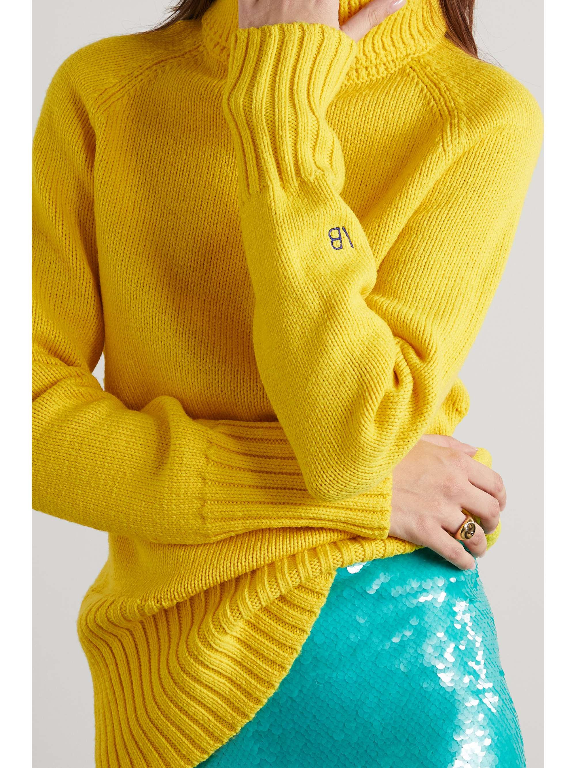 VICTORIA BECKHAM Wool turtleneck sweater | NET-A-PORTER