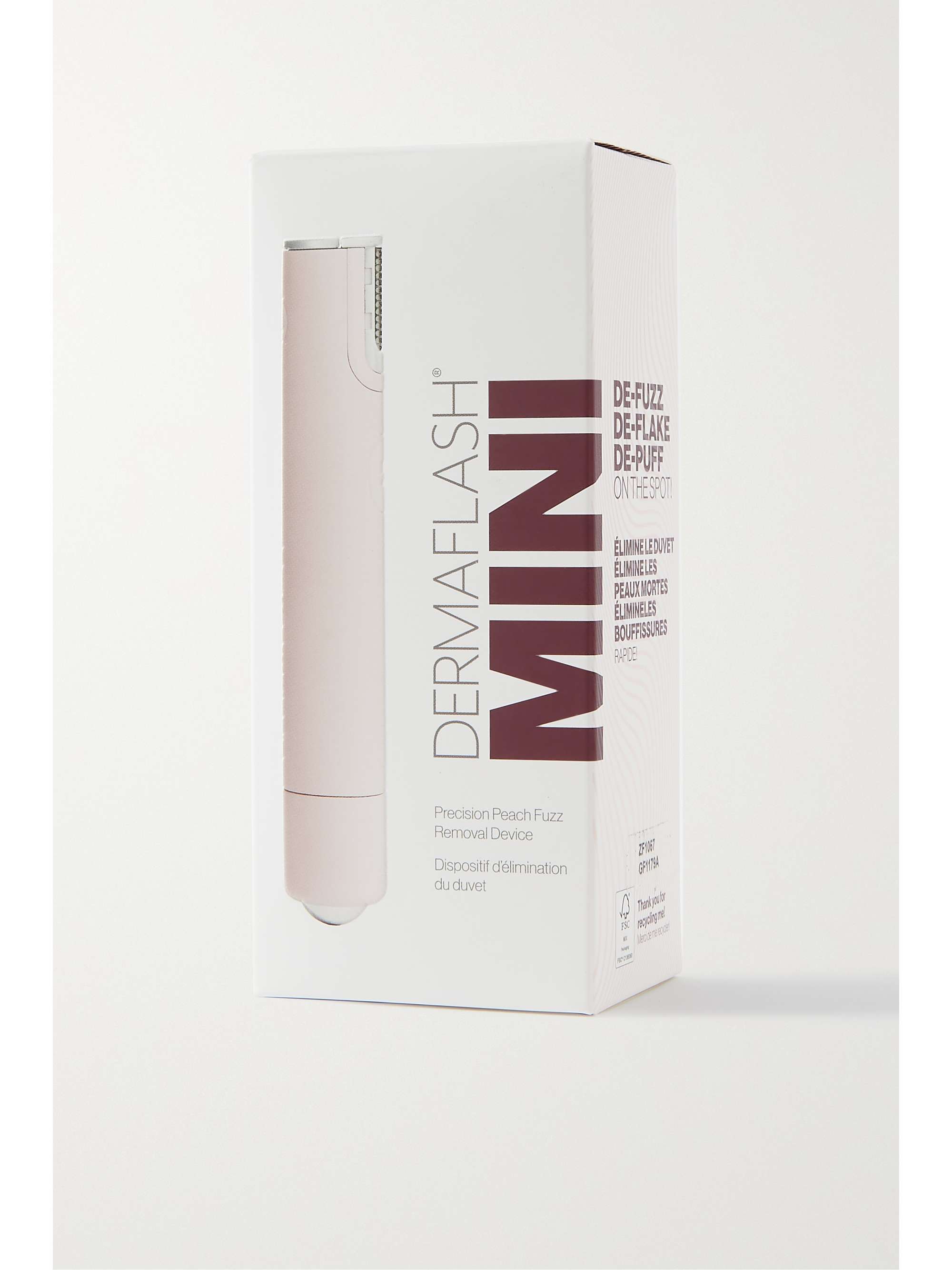 DERMAFLASH DERMAFLASH Mini Precision Peach Fuzz Removal Device - Blush ...