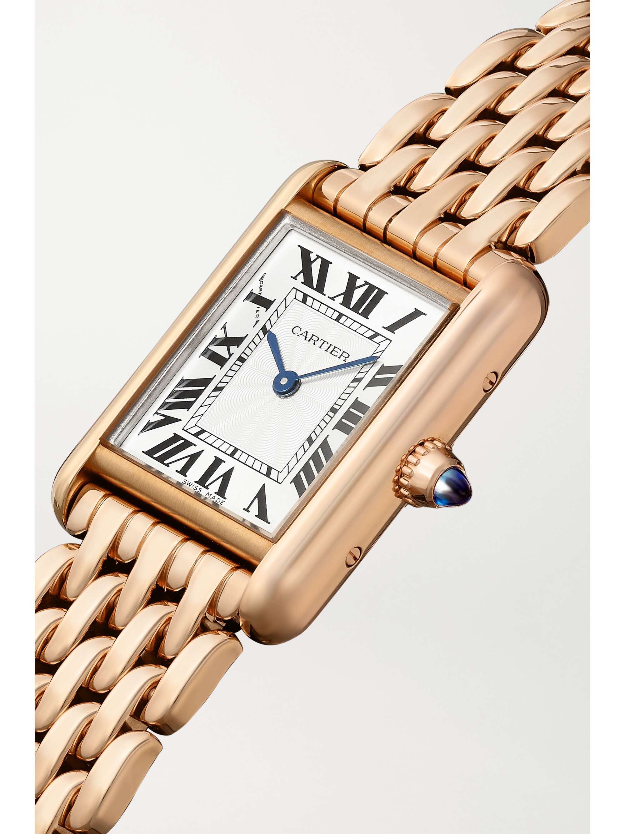 CARTIER Tank Louis Cartier Hand-Wound 22mm small 18-karat rose gold ...