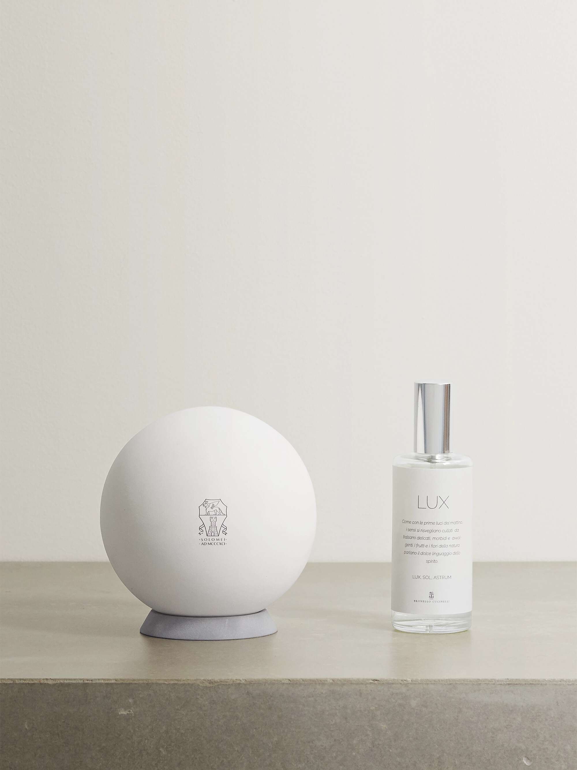BRUNELLO CUCINELLI Lux Sphere diffuser and refill set | NET-A-PORTER