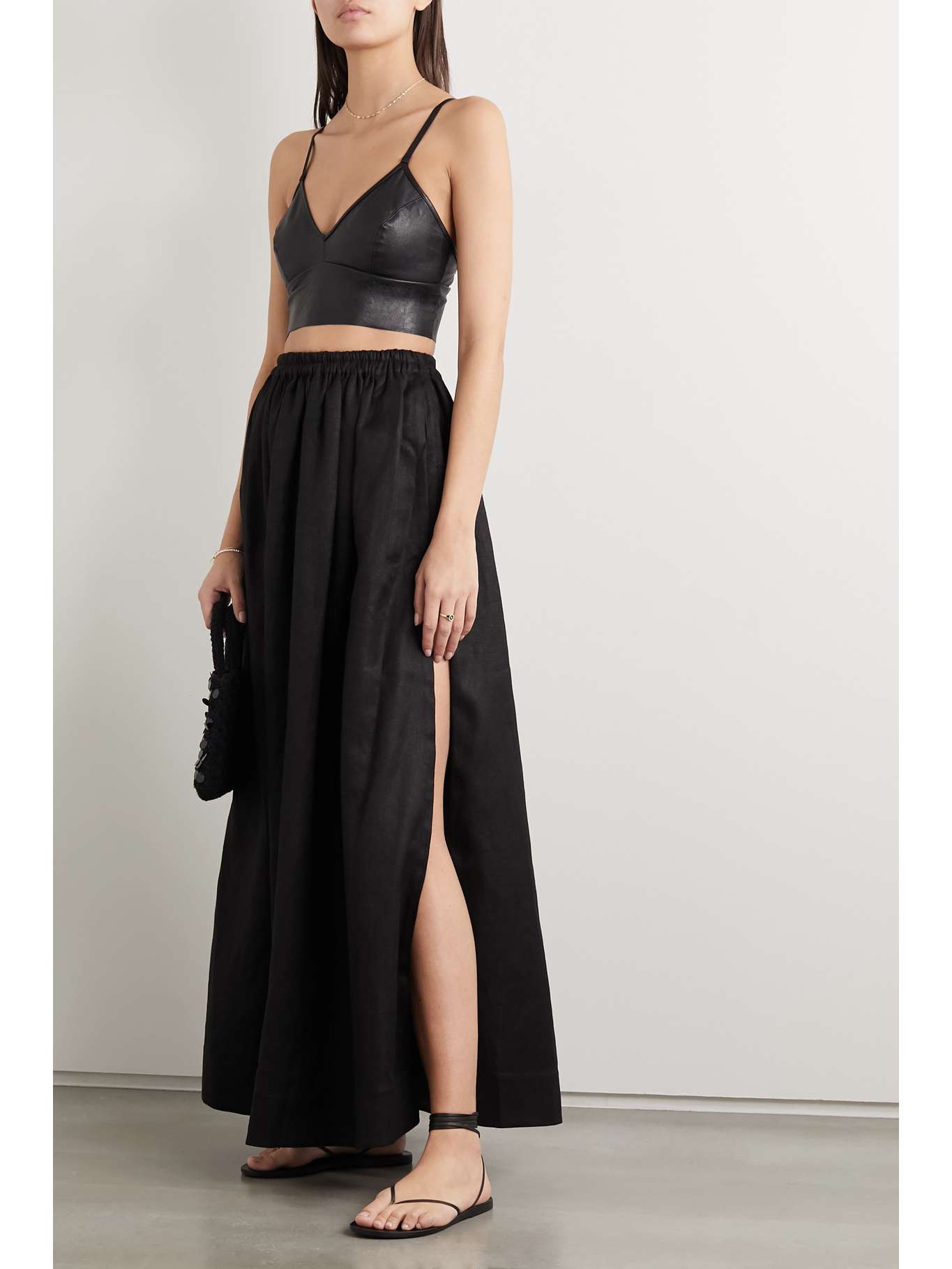 ANCIENT GREEK SANDALS Celia leather sandals | NET-A-PORTER