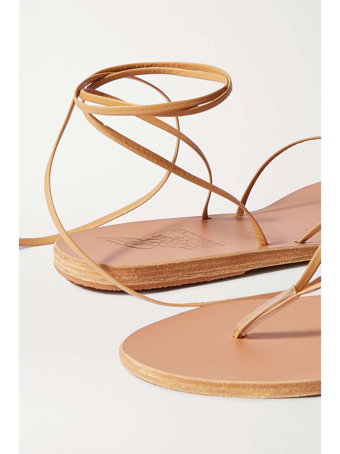 ANCIENT GREEK SANDALS Celia leather sandals | NET-A-PORTER