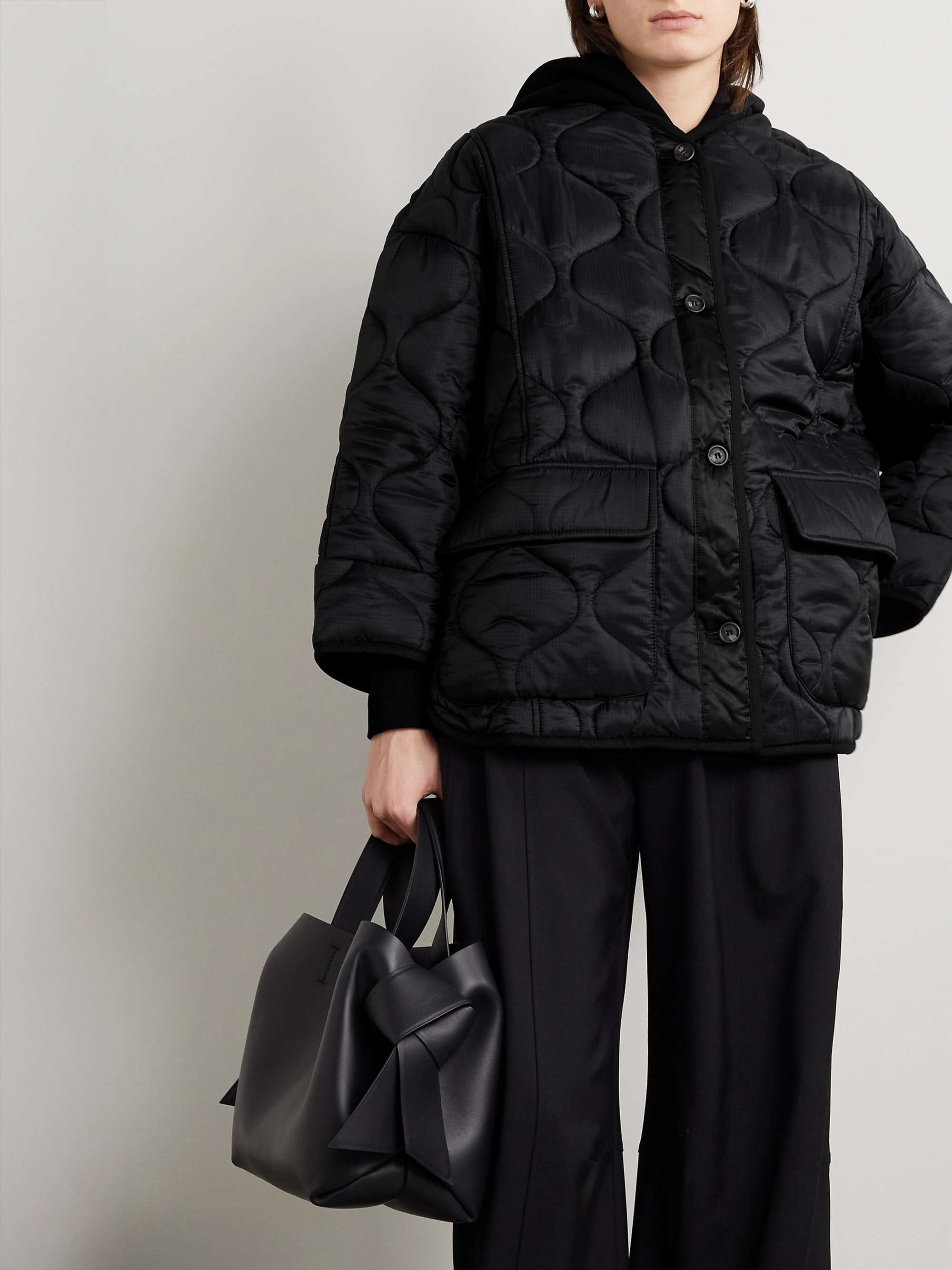 THE FRANKIE SHOP Quilted padded ripstop jacket | NET-A-PORTER