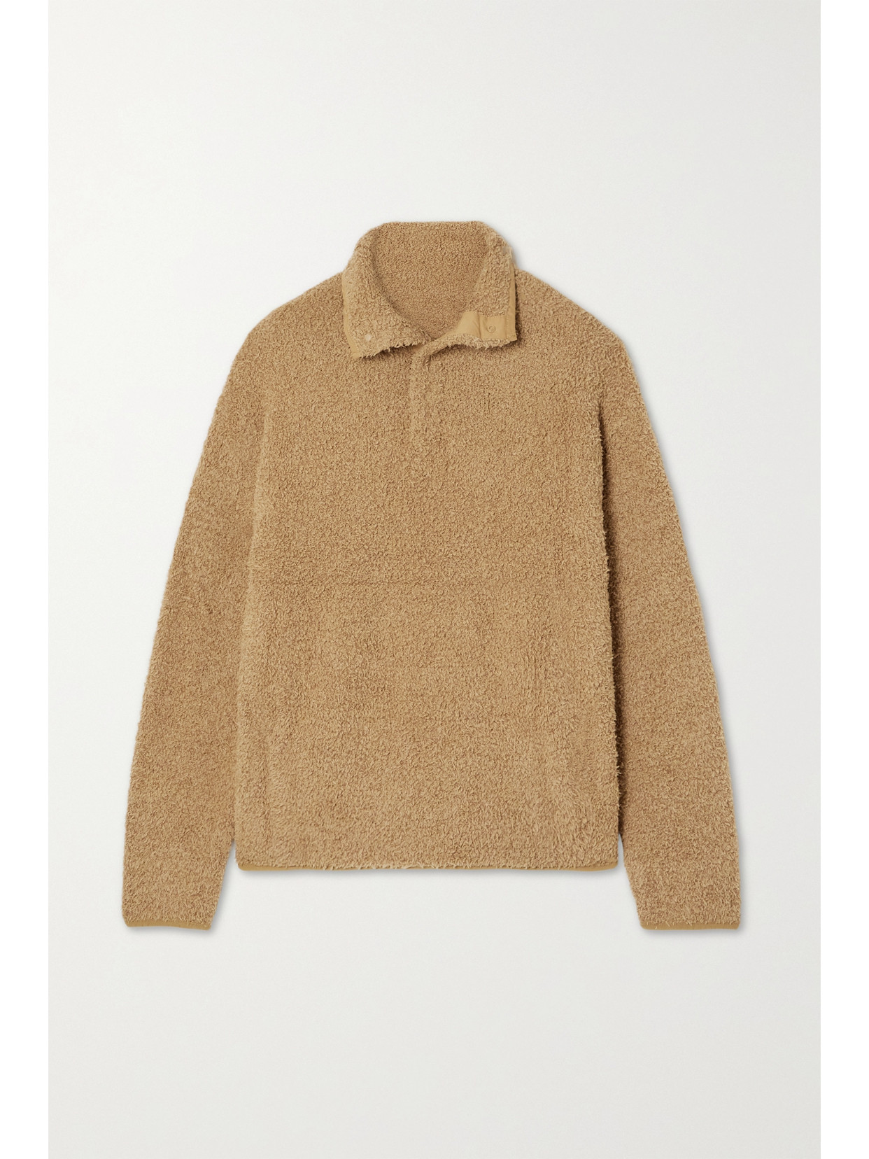 Skims Cozy Knit Bouclé Sweater In Brown | ModeSens