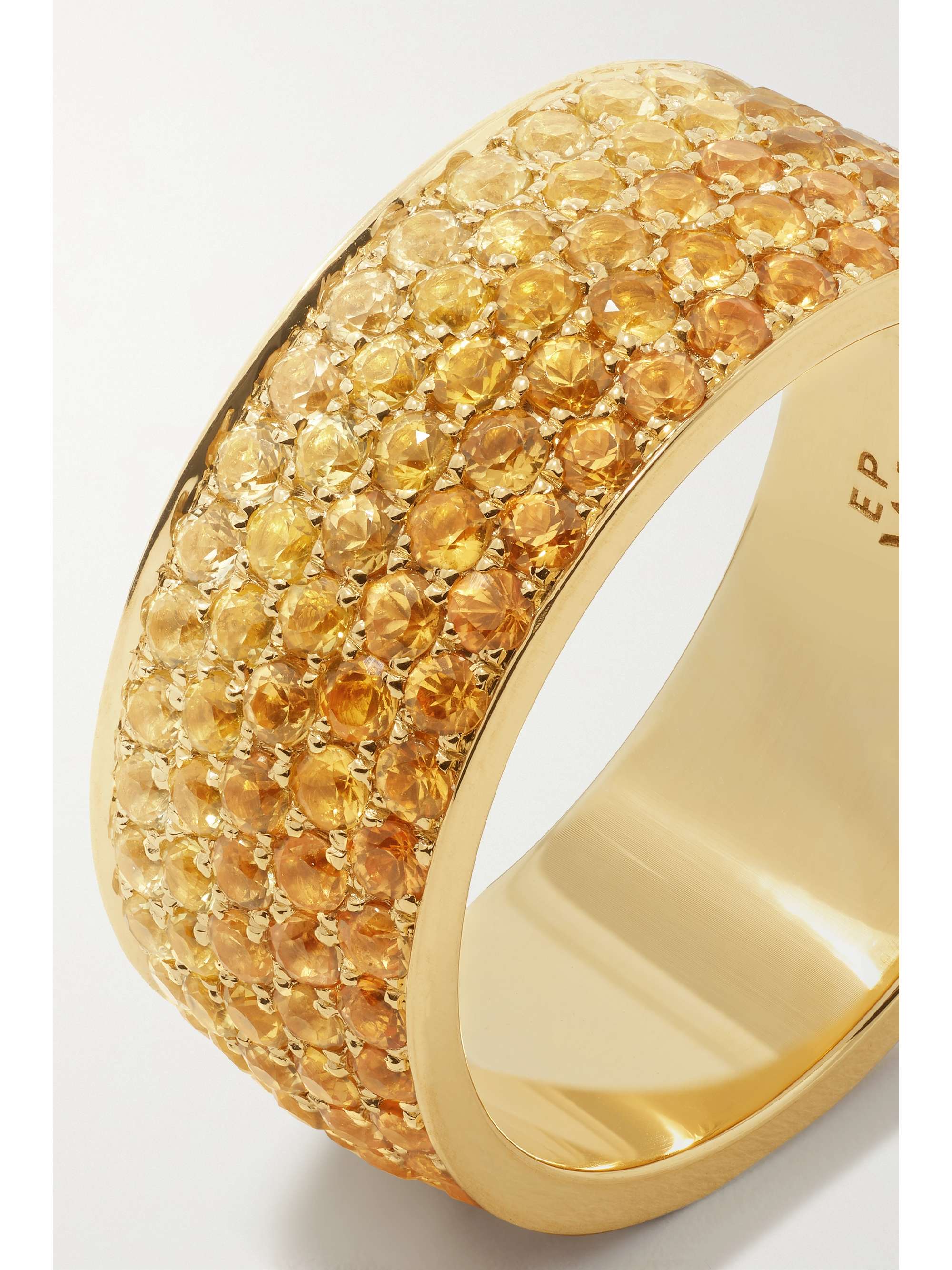 EMILY P. WHEELER + NET SUSTAIN 18-karat recycled gold sapphire ring ...