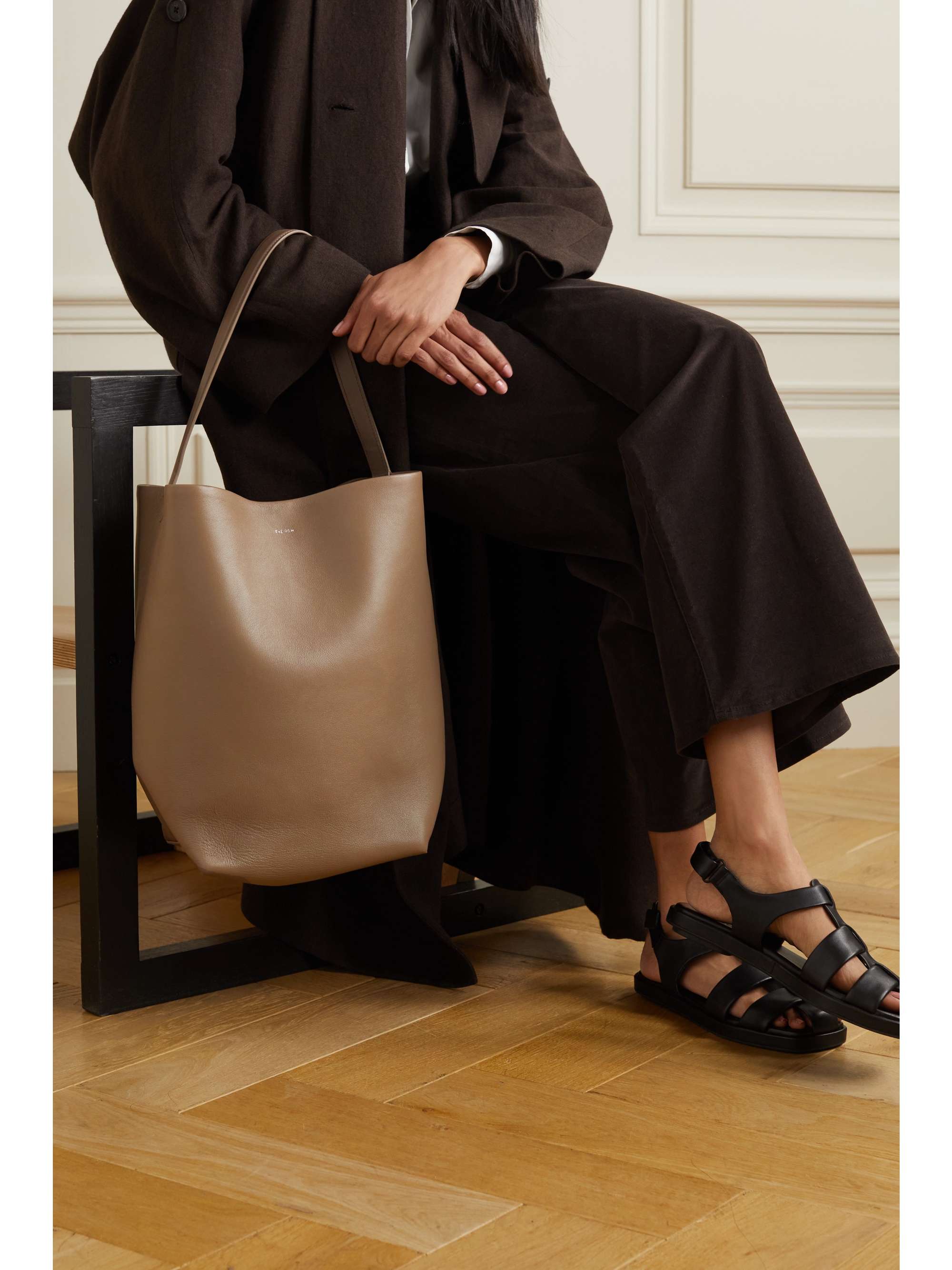 THE ROW N/S Park large leather tote | NET-A-PORTER