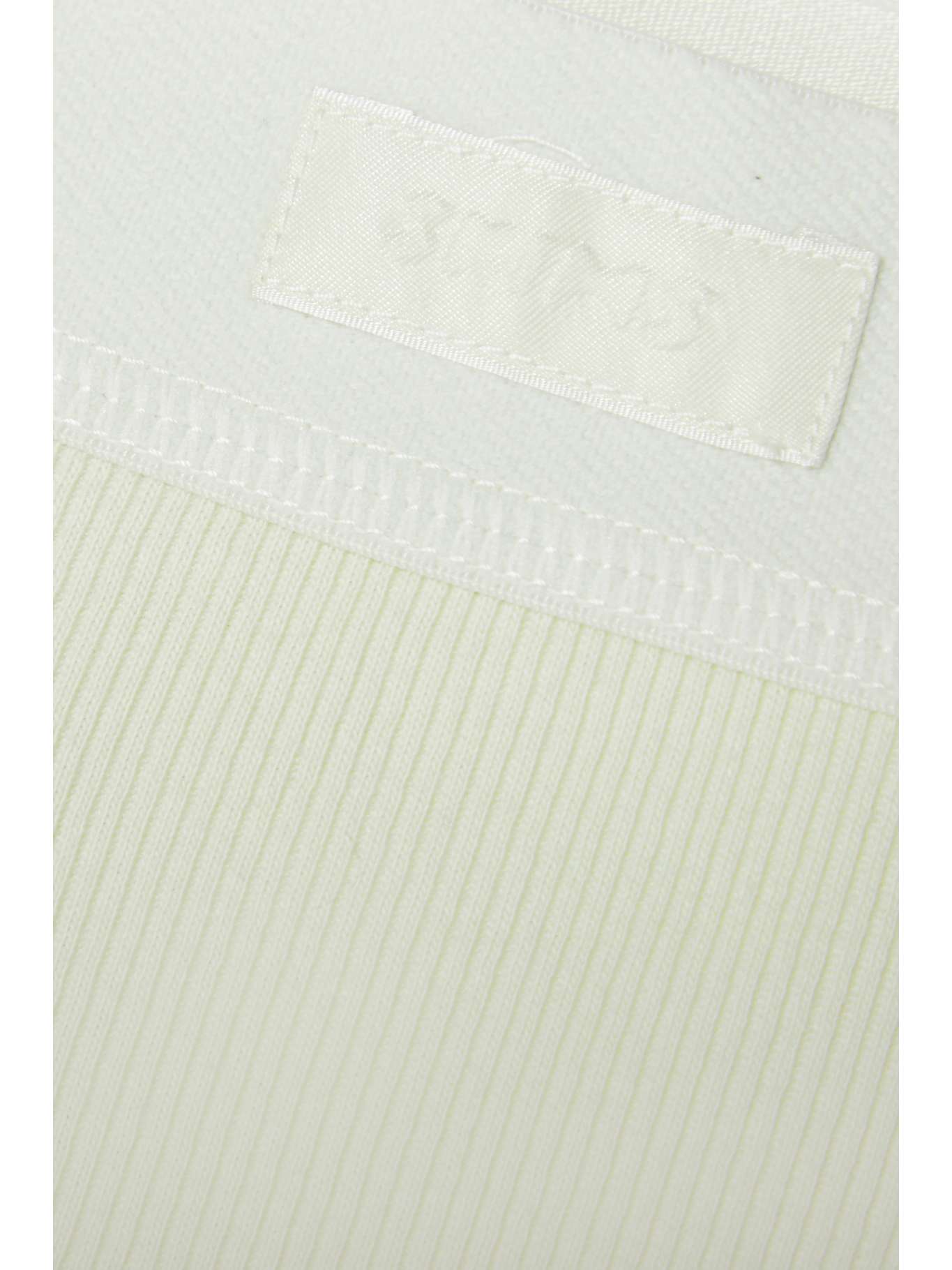 SKIMS Cotton Collection ribbed cotton-blend jersey boxer shorts - Bone ...